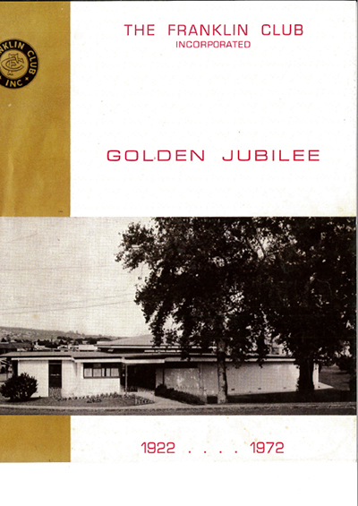Centenary - Franklin Club Pukekohe